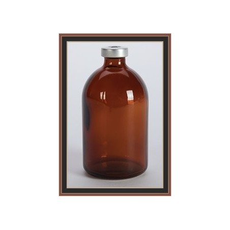 100ml Amber Sterile Vials