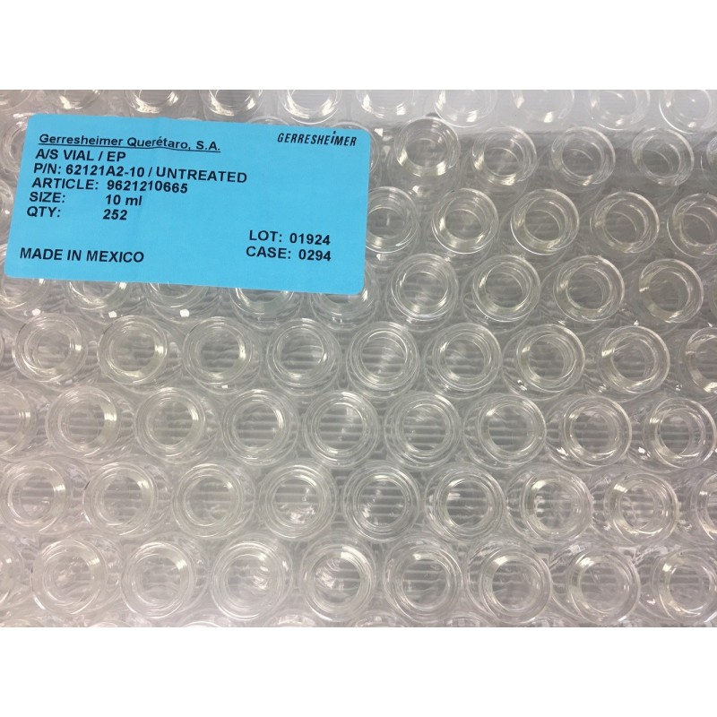 10mL Clear Serum Vials ISO 10R