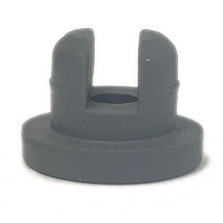 20mm Vial Stopper, Nubbed 2-Leg Lyophilization, Bag of 1000.